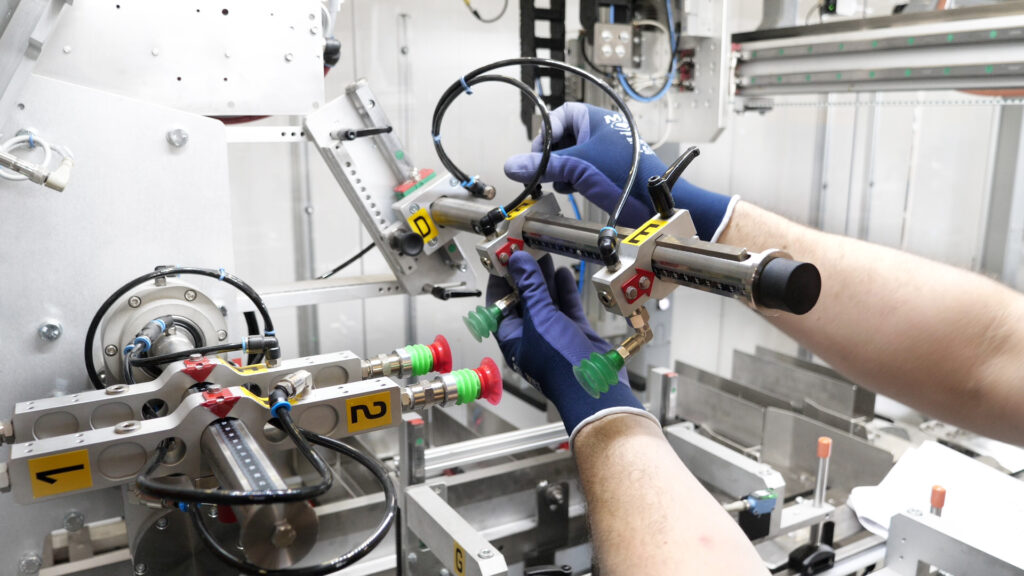 Cambio formato – GPI GROUP packaging systems